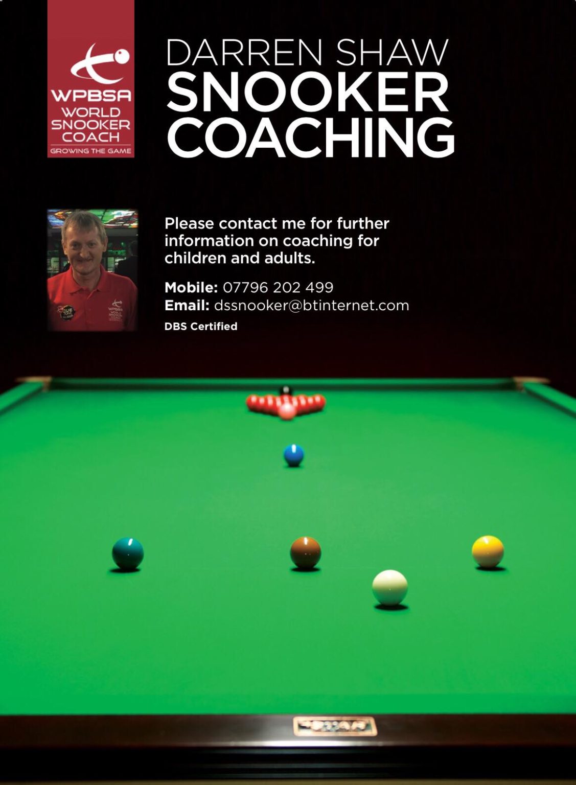 Coaching – Castle Snooker Club – York